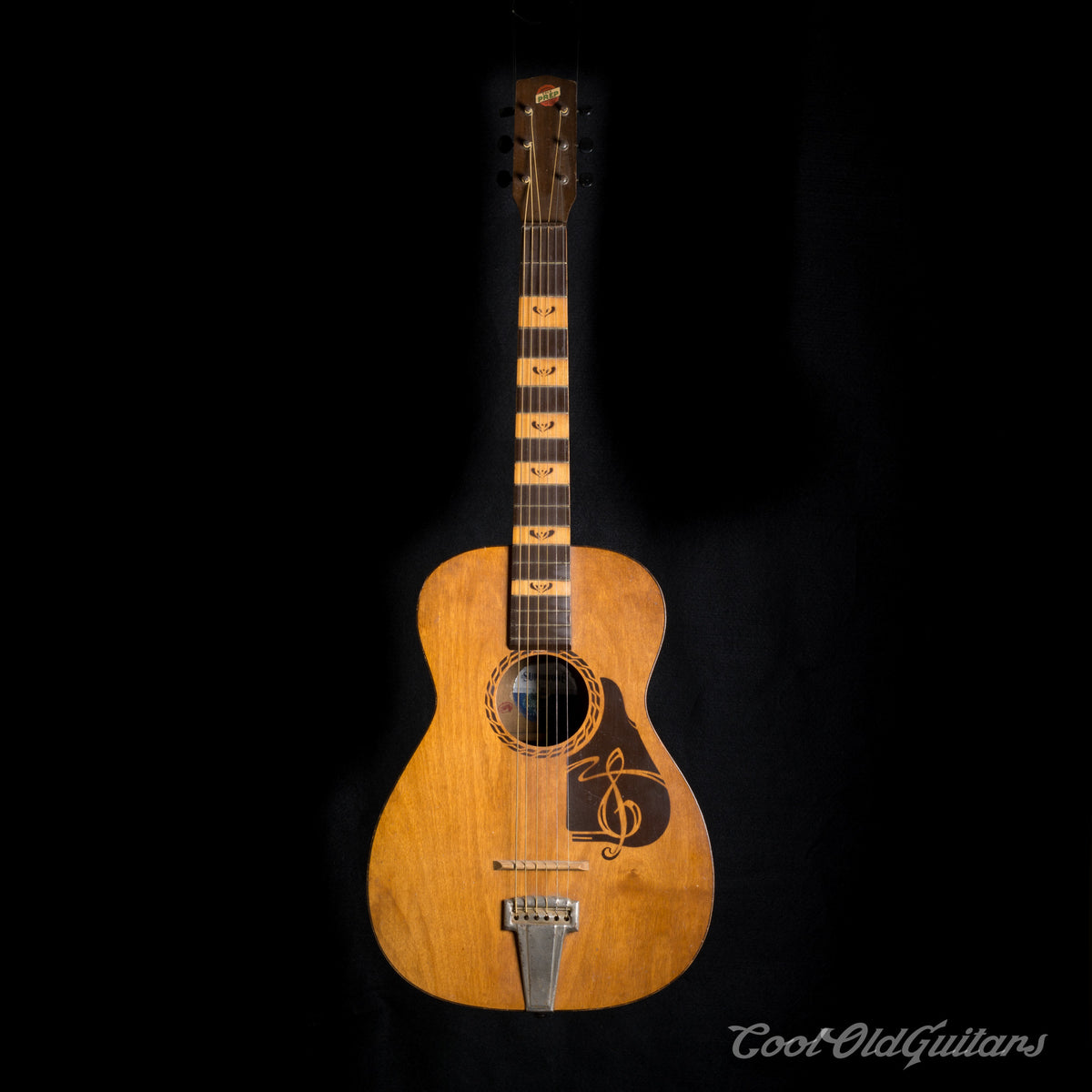 Vintage 1940s or 50s Supertone The Prep Acoustic Guitar – Cool Old Guitars